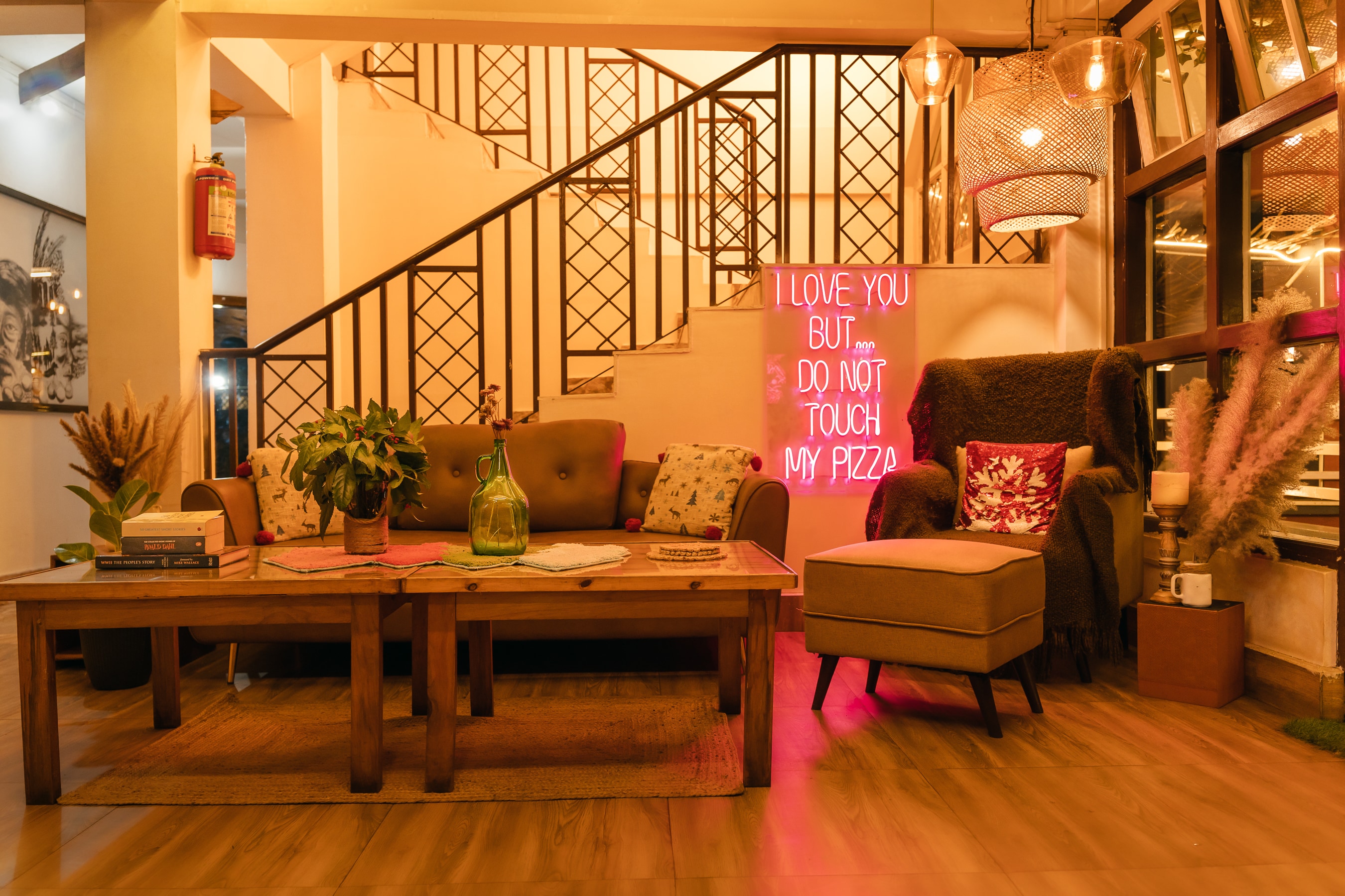 Living Roof | Terrace Cafe with Mountain View Homestay Shillong ...