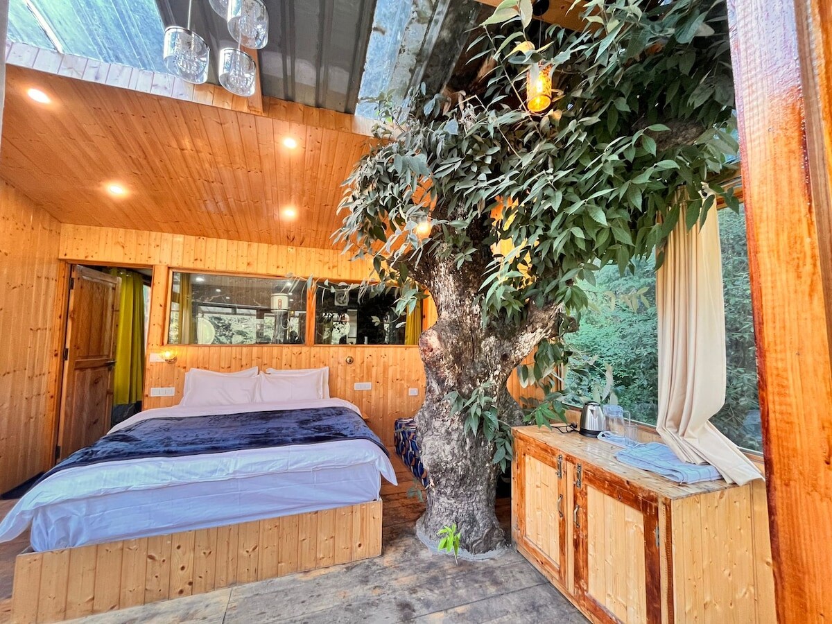 Treehouse Jacuzzi Bastiat stays Jibhi Tree house Jibhi - Reviews ...