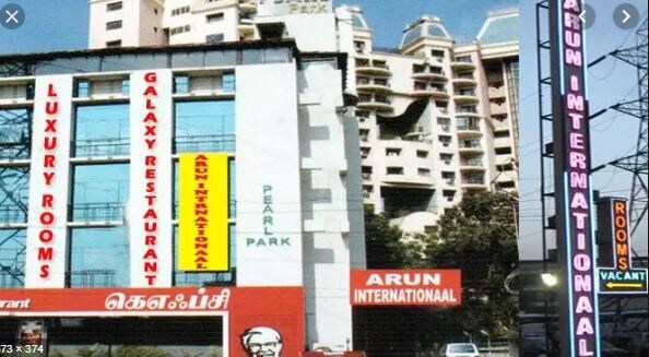 Hotel Arun International Hotel Chennai - Reviews, Photos & Offer